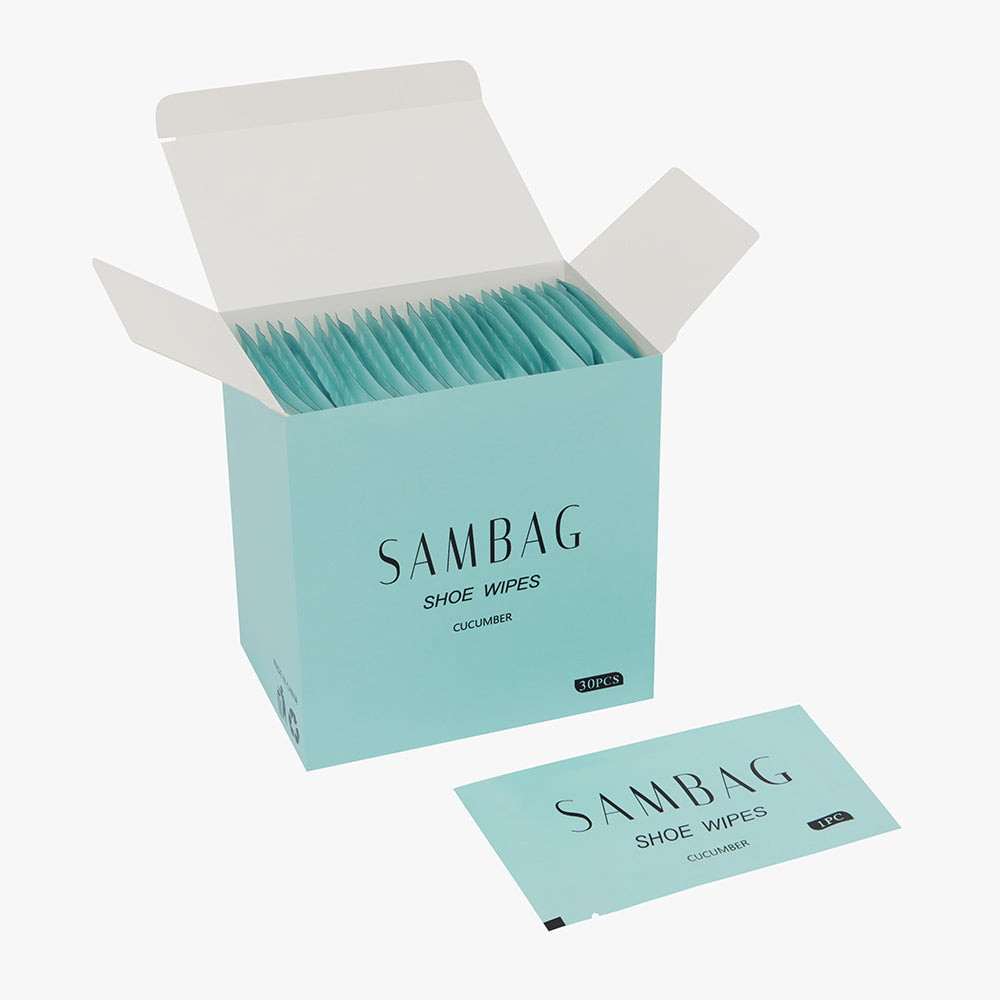 Cucumber scented shoes wipes – SAMBAG