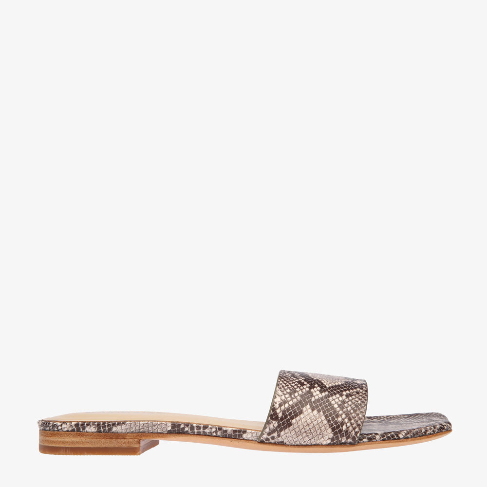 Chloe Python Leather embossed Slide – SAMBAG